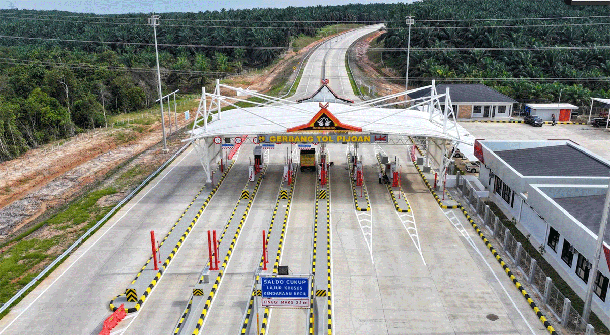 Tol Dibuka dan Gratis, Bayung Lencir-Simpang Ness Hanya 45 Menit, Dulu ...