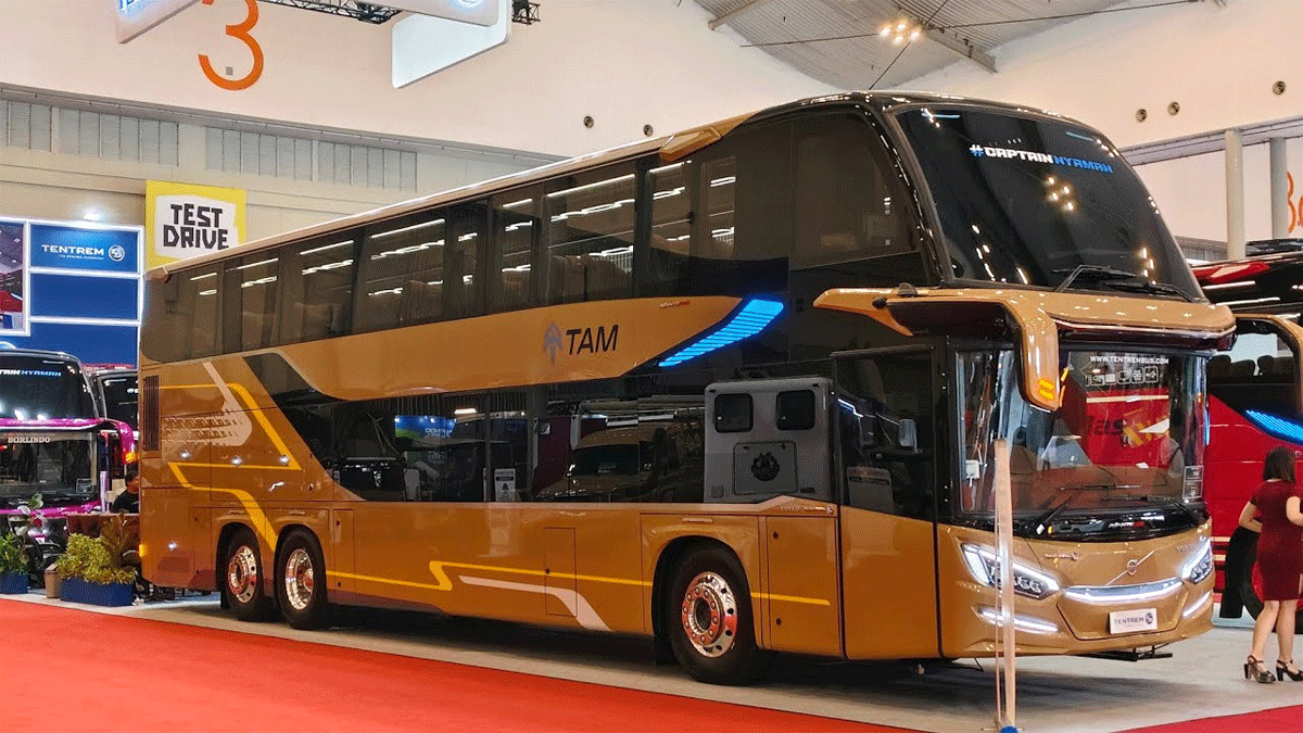 1 Januari 2026, Bus TAM dengan MANDENAI CLASS Mengaspal di Lintasan ...